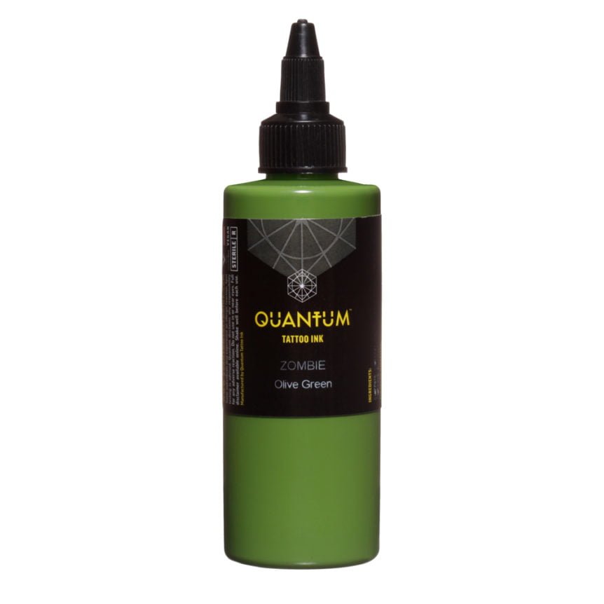 Quantum 1oz Colours - Greens - Gamma Irradiated - RRD Tattoo Supplies